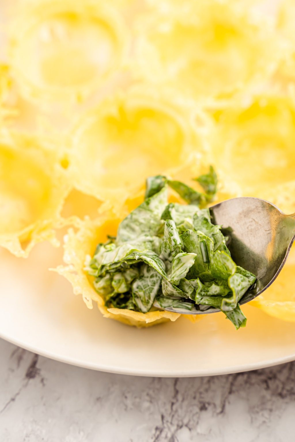 Caesar Salad Bites - Busy Family Recipes