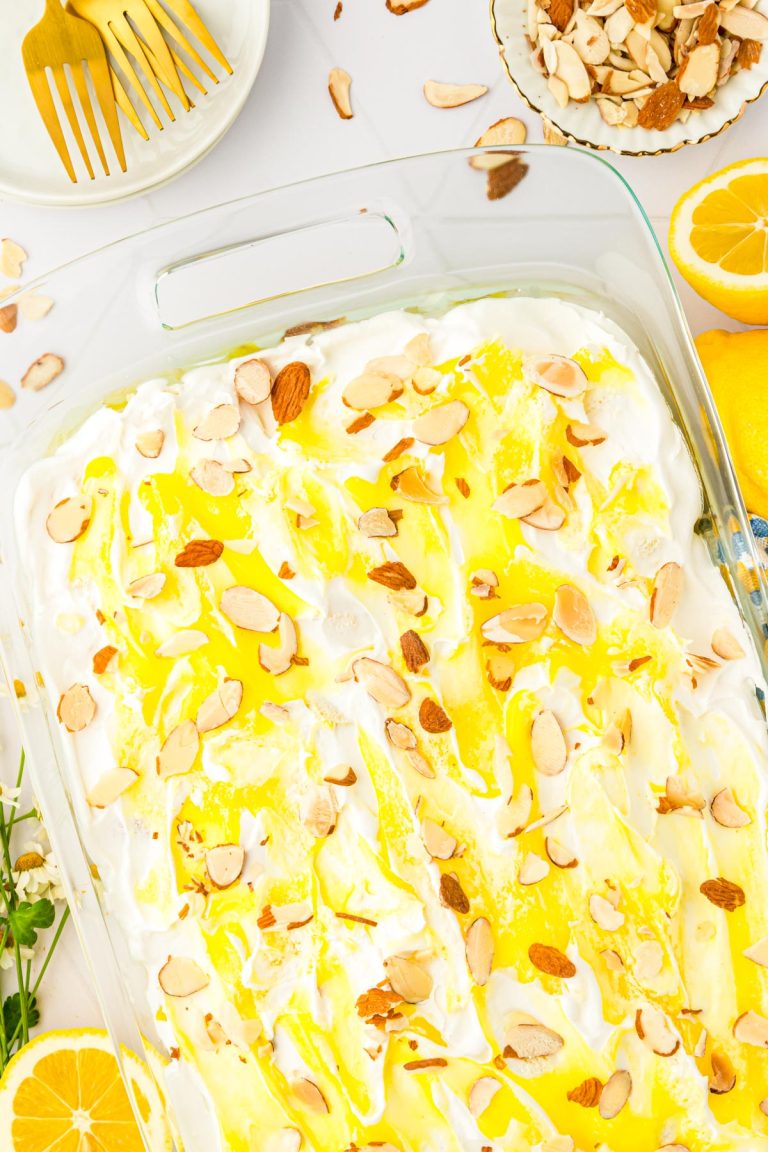 Lemon Heaven On Earth Cake - Busy Family Recipes
