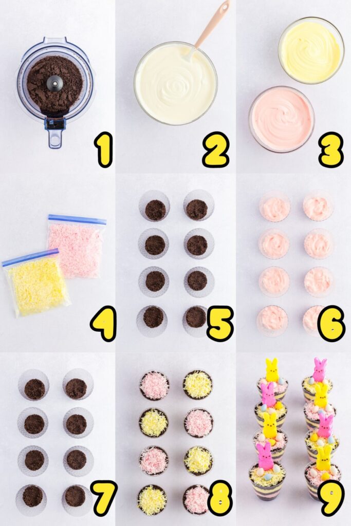 Peeps Dirt Cup - Busy Family Recipes