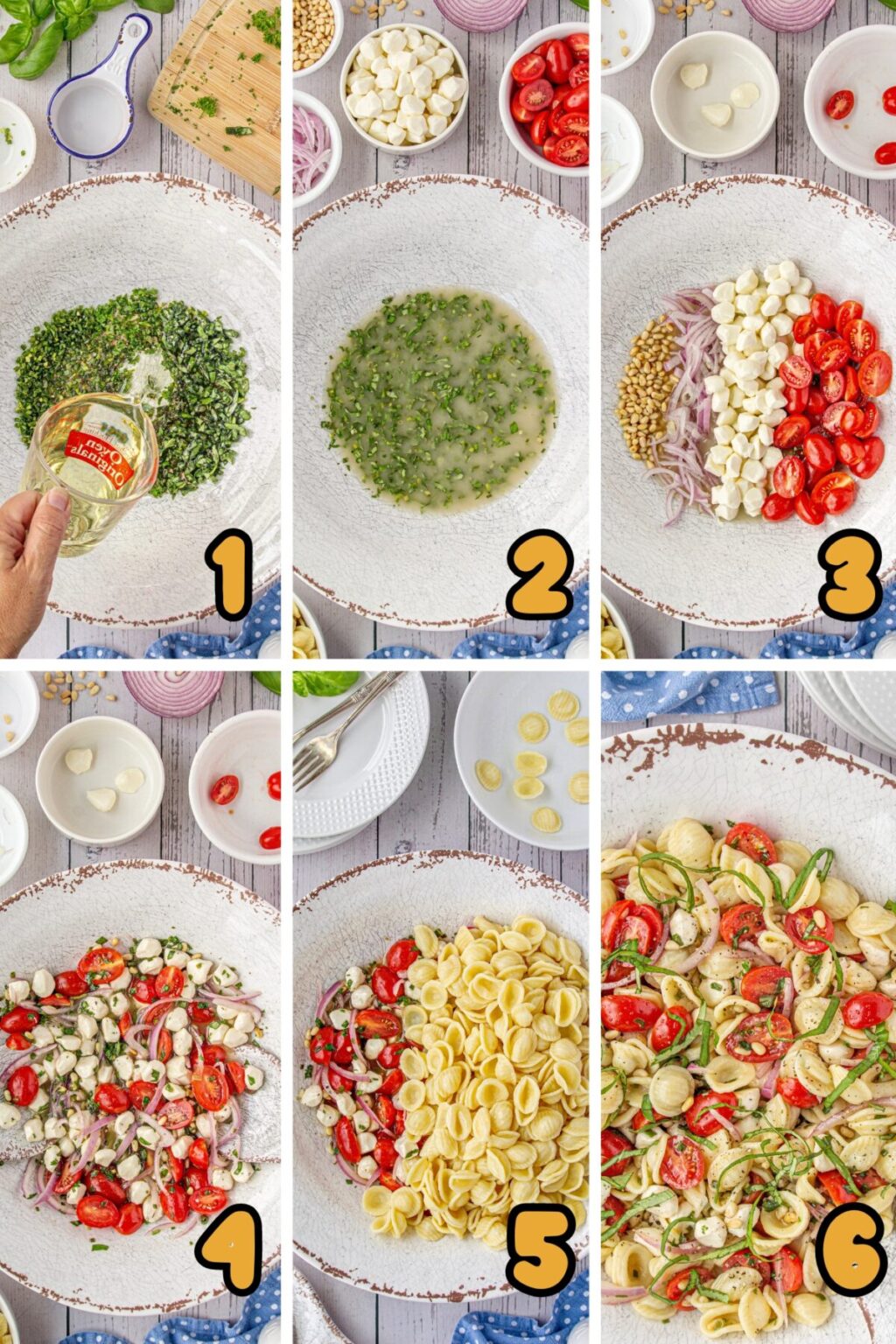 Caprese Pasta Salad - Busy Family Recipes