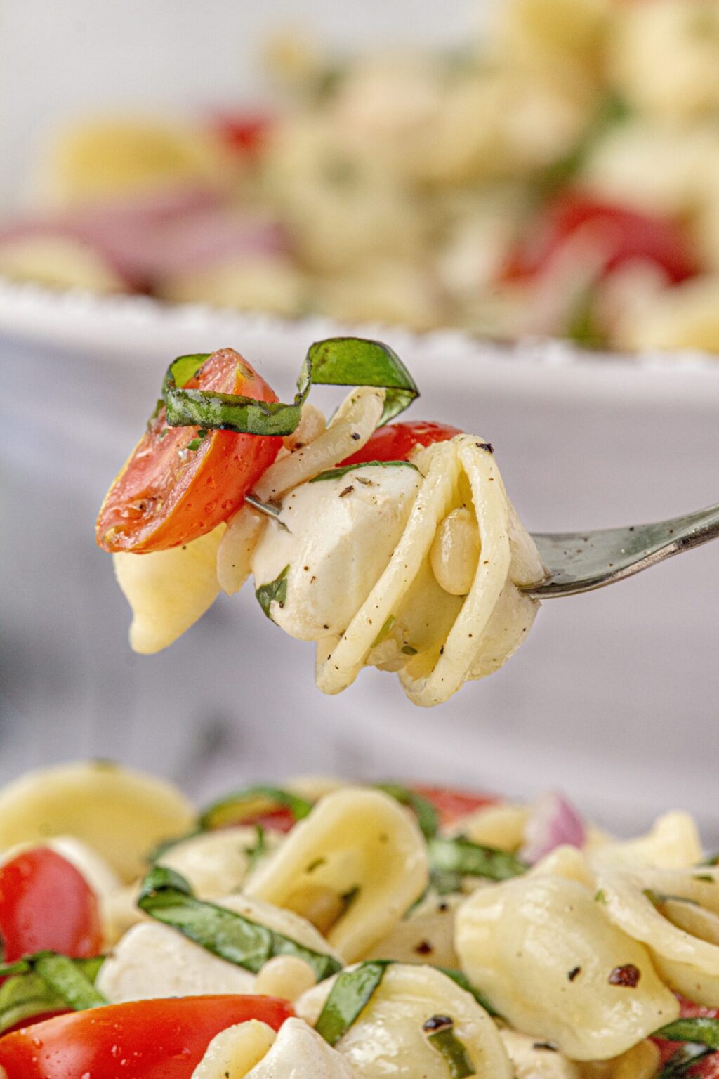 Caprese Pasta Salad - Busy Family Recipes