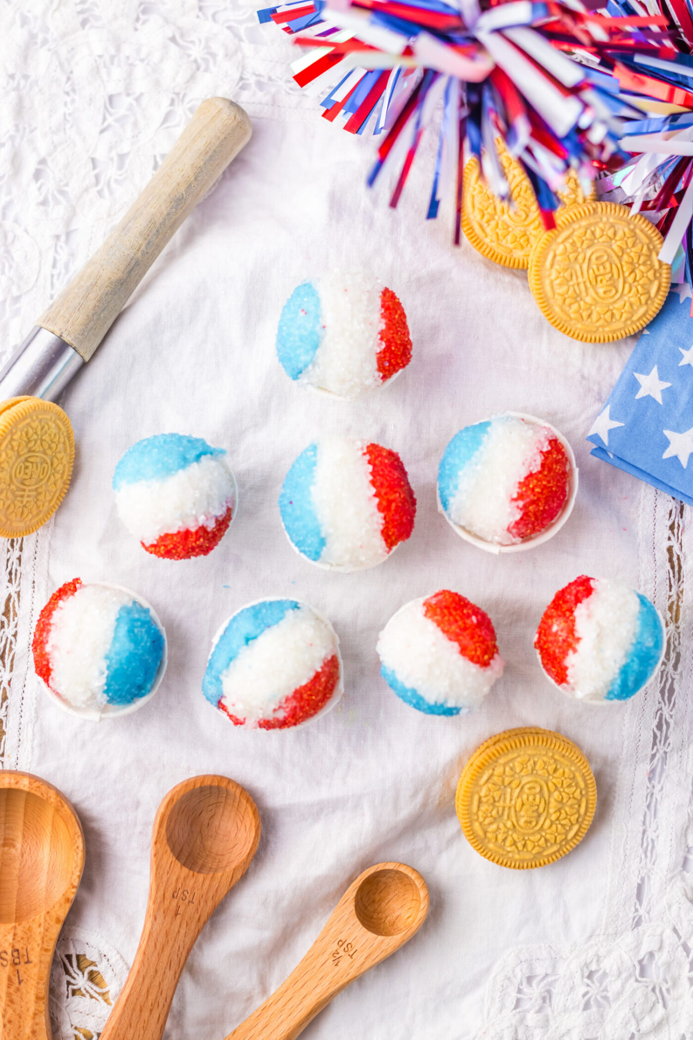 Snowcone Oreo Truffles - Busy Family Recipes