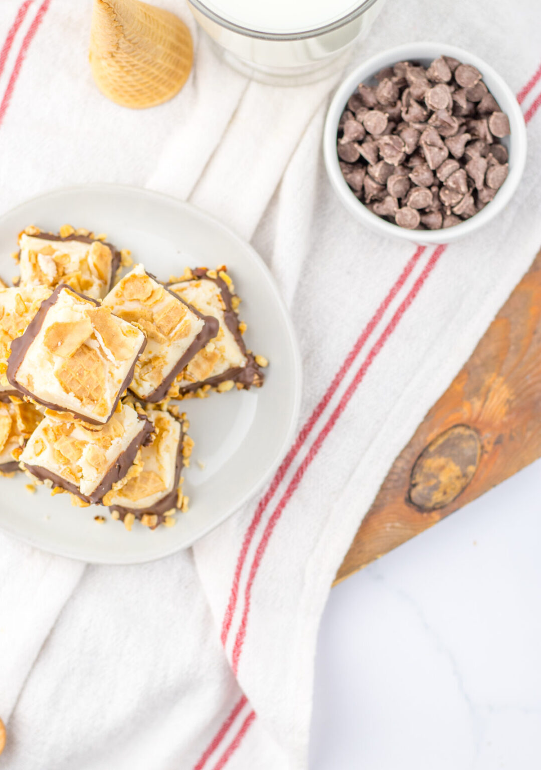 Drumstick Fudge - Busy Family Recipes
